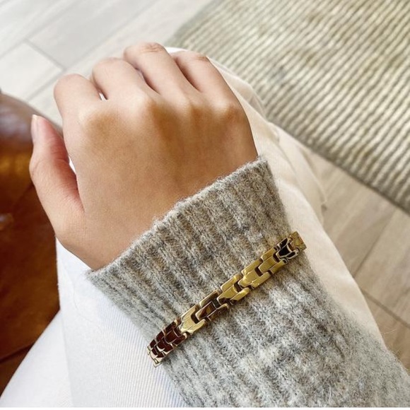 Jewelry | 14k Gold Chunky Link Chain Bracelet | Poshmark